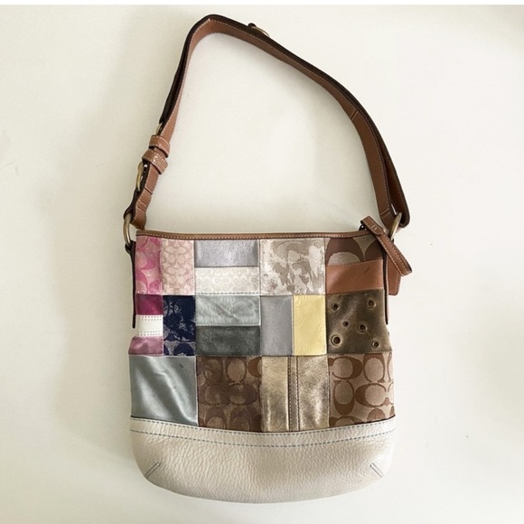 Coach | Bags | Vintage Coach Patchwork Shoulder Bag | Poshmark